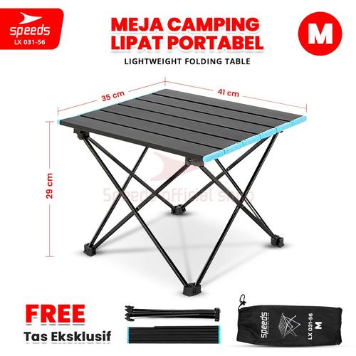 Promo SPEEDS Meja Lipat Aluminium Portabel Camping Indoor Outdoor 031 ...