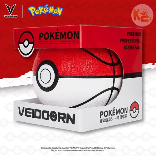 Jual VEIDORN Bola Basket Original Nintendo Poke Ball PU Leather Size 7 ...