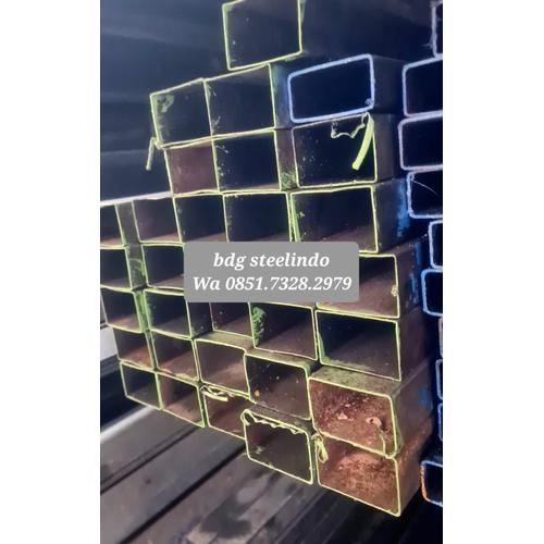 Jual Besi hollow hitam 4x6 FULL 1mm/ besi holo hitam 40x60 1 - Kab ...