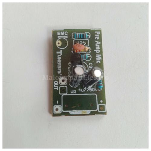 Jual Kit Preamp mic 1 Transistor tunersys Pre Amp Penguat Mic Vocal ...