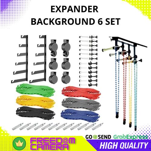 Jual Background Expander 6 Set / Expander background 6 roll manual ...
