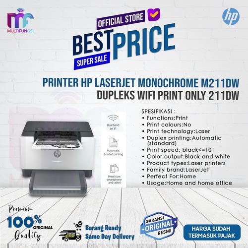 Promo Printer HP Laserjet M211DW / 211DW Monochrome Duplex WiFi Print ...