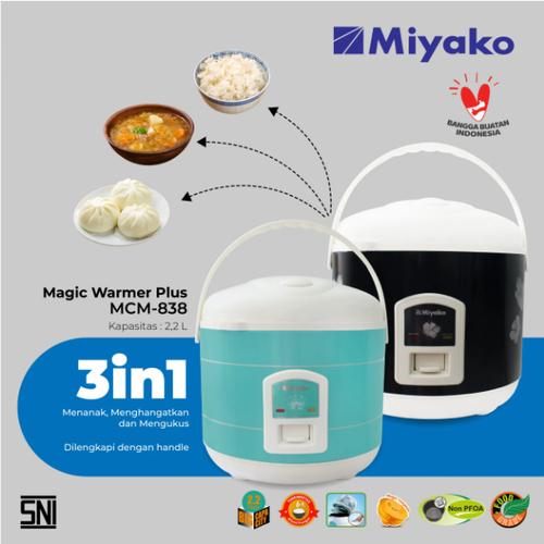 Jual Magic Com Rice Cooker Miyako 2.2 Liter MCM-838 - Jakarta Utara ...