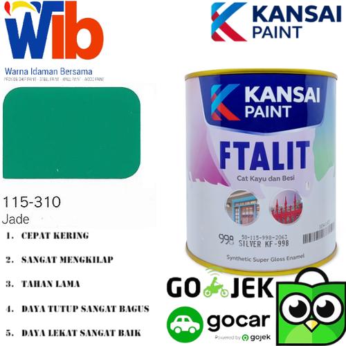 Jual KANSAI Ftalit Cat Besi & Kayu Gloss 1 Kg / Jade 115-310 - Kota Bekasi - Warna Idaman ...