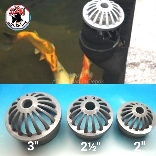 Jual Tutup Skimmer Bottom Drain / Overflow Kolam Koi - 2inch - Kota ...