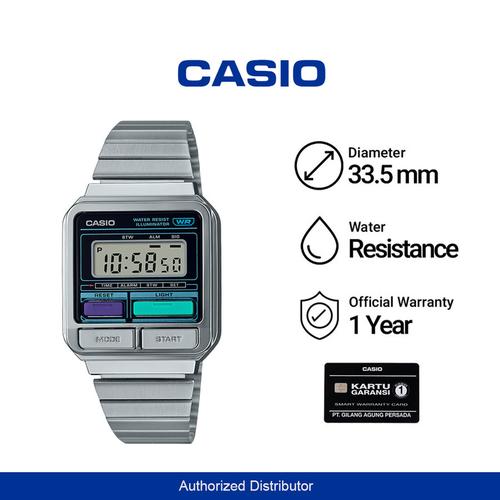 Jual Casio General Unisex Vintage A120WE-1ADF / A120WE-1A Original - Jakarta Barat - Hendrawan ...