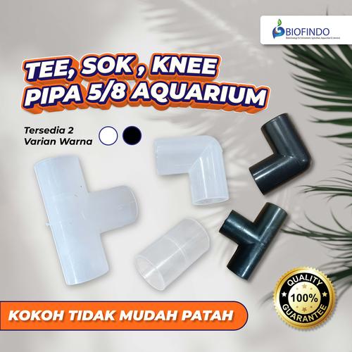 Jual Shock Sok Pipa Knee Keni Sambungan Pipa Aquarium T - L - I ...