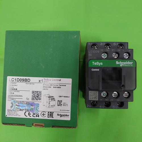 Jual kontaktor/contactor schneider LC1D09BD/LC1D09 24VDC 3p 25A ...