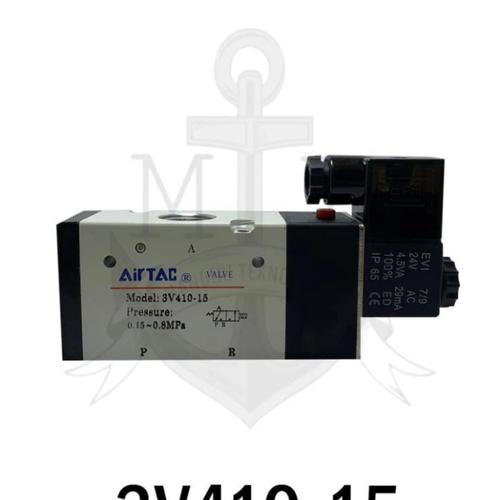 Jual Selenoid Valve Pneumatic Airtac 3V410-15 AC220 - Jakarta Barat - automatic sistem control ...