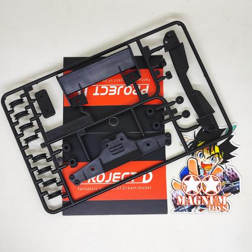 Jual rep tamiya carbon aero hi mount roller set Project D - Hitam ...