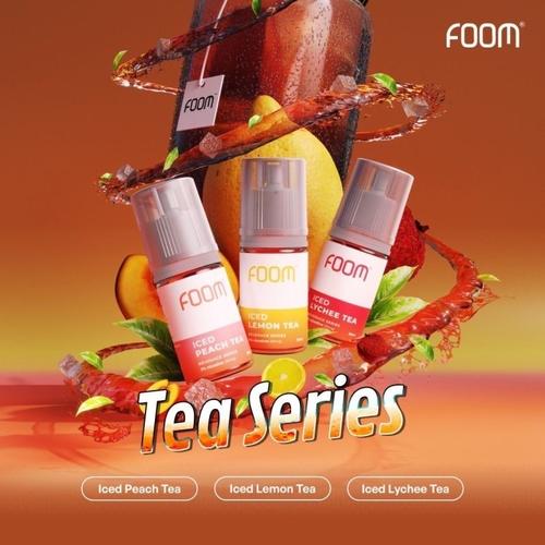 Jual Liquid Salt Foom Fruity Iced PEACH Tea Beverage 30mg 30ml Nic ...