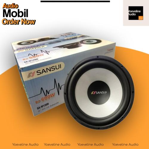Jual Subwoofer Speaker Sansui 12inch SA-W12DD 600watts - Jakarta Pusat ...