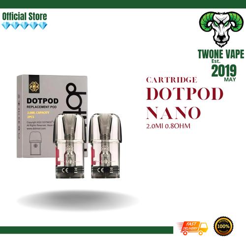 Jual Cartridge Dotpod Nano Pod Replacement by Dotmod - Catridge Dot Pod ...