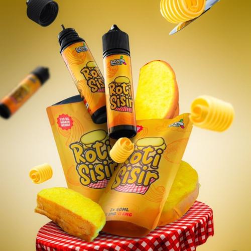 Jual lcv juice 60ml liquid ROTI SISIR freebase creamy vapestore murah ...