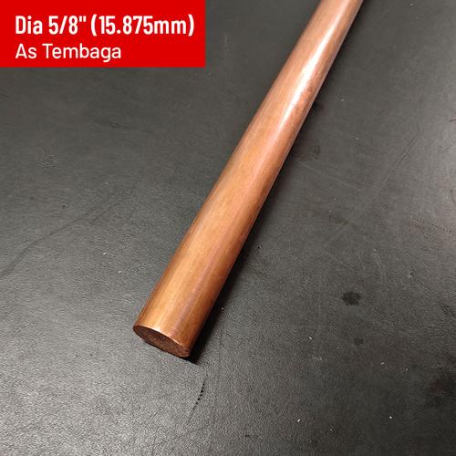 Jual As Tembaga 5/8" (15 mm - 16 mm) | Diameter 5/8 inchi | Panjang ...