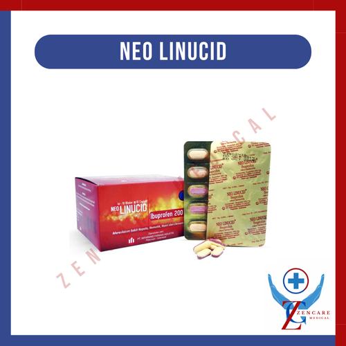 Jual Neo Linucid Ibuprofen Tablet / Obat Sakit Kepala, Demam, Dan Nyeri ...