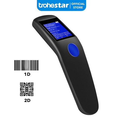 Jual Trohestar N2 Wireless Barcode Scanner Portable Inventory Scanner ...