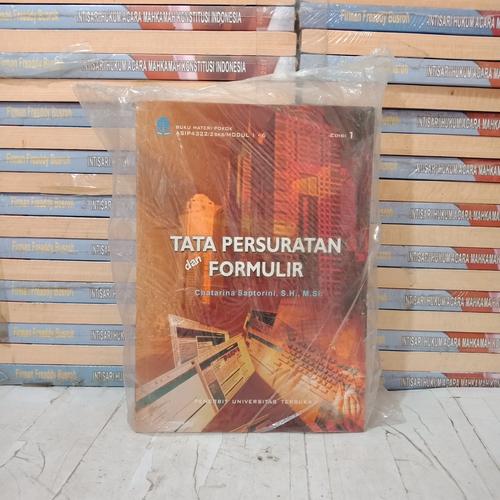 Jual BUKU ORIGINAL - TATA PERSURATAN DAN FORMULIR - Kota Bekasi - ERIC ...
