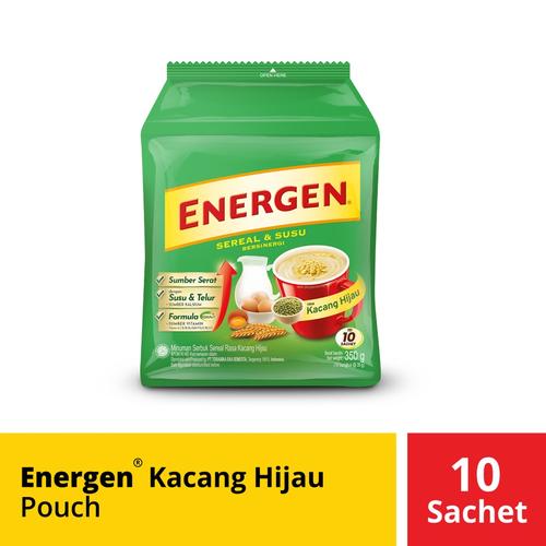 Jual Energen Minuman Sereal & Susu Rasa Kacang Hijau Isi 10 Sachet X 35 ...