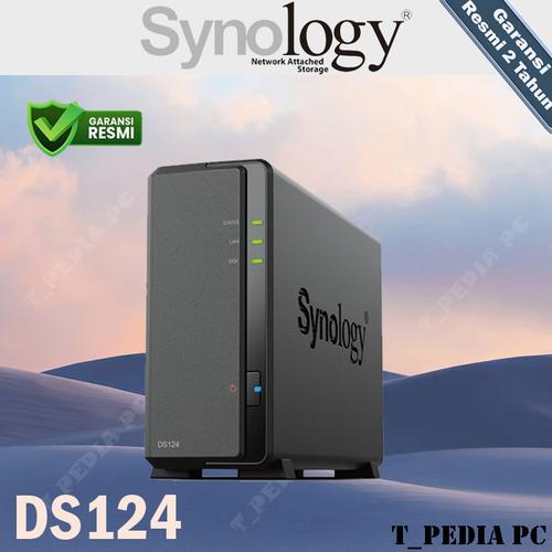 Promo Synology DS124 DiskStation 1-Bay NAS Server Storage Cloud DS 124 ...