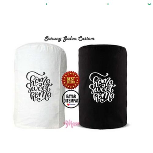 Jual SARUNG GALON/COVER GALON CUSTOM DESAIN SENDIRI BISA SABLON FULL ...