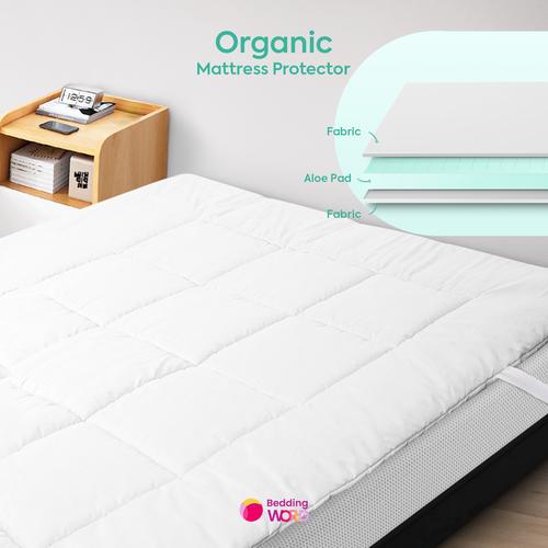 Jual Matras Protektor 120x200/180x200 TOPPER Mattress Protector ...
