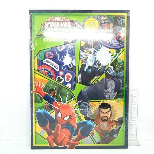 Jual Marvel Ultimate Spiderman Sinister 6 sticker pad book buku 1 ...