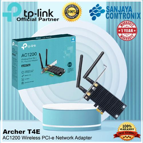 Jual Tp-Link Archer T4E AC1200 Wireless Dual Band PCI Express Adapter - T4E-AC1200 - Jakarta ...