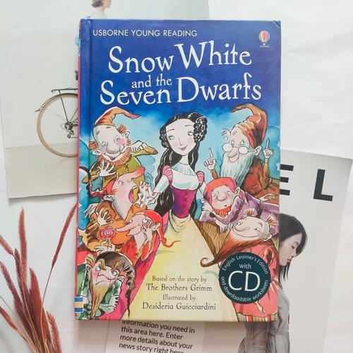 Jual buku cerita anak inggris usborne reading snow white and seven ...