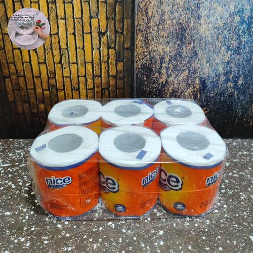 Jual tissue nice roll 238 sheet/tissue toilet (1pack isi 6roll/pcs ...