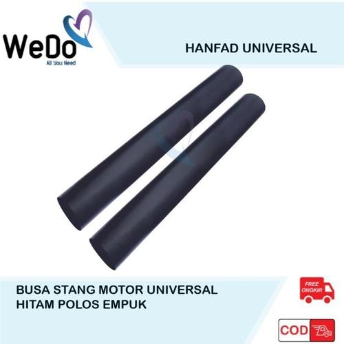 Jual Busa Stang Hanfad Motor Universal Handle Grip Hitam Polos Empuk ...