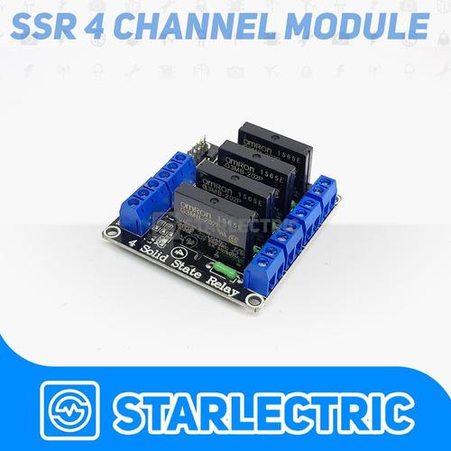 Jual SSR Solid State Relay Module 4 Channel 5V DC for Arduino - Jakarta ...