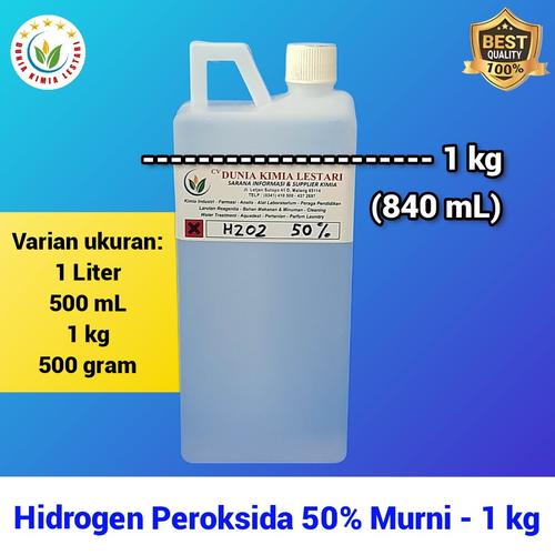 Jual Hydrogen Peroxide (H2O2) 50% - 1 KG - 1 kg - Kota Malang - Dunia ...