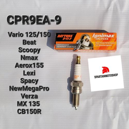 Jual BUSI RACING BEAT VARIO NMAX SCOOPY MX135 MEGAPRO DAYTONA CPR9EA-9 ...
