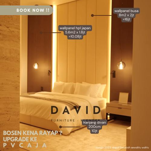 Jual lemari baju custom bahan pvc anti rayap multiplek hpl lamitak ...