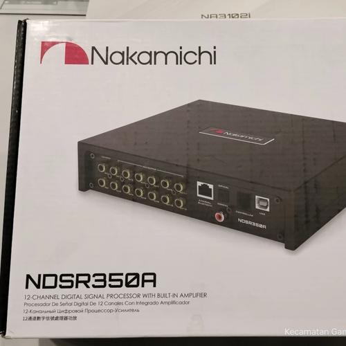 Jual Nakamichi NDSR350A Hi-Res Processor DSP Amplifier 12Ch Prosesor BT - Kota Bandung - Slamet ...