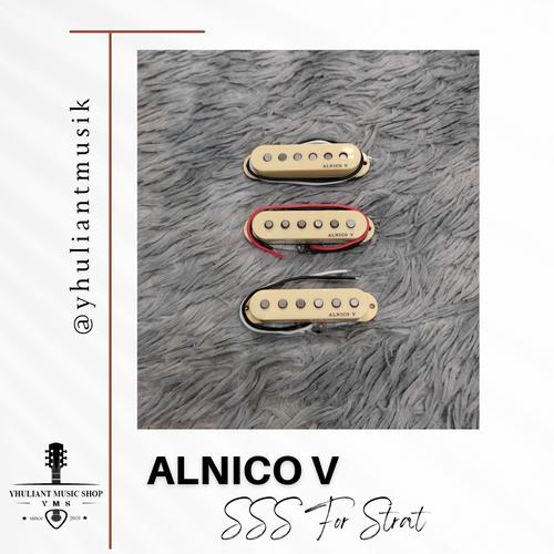 Jual Alnico V Single Coil Pickup For Stratocaster SSS - Jakarta Barat ...
