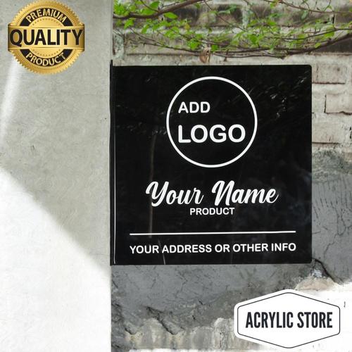 Jual PAPAN NAMA AKRILIK - sign akrilik outdoor - acrylic sign - signage - Jakarta Barat - shelby ...