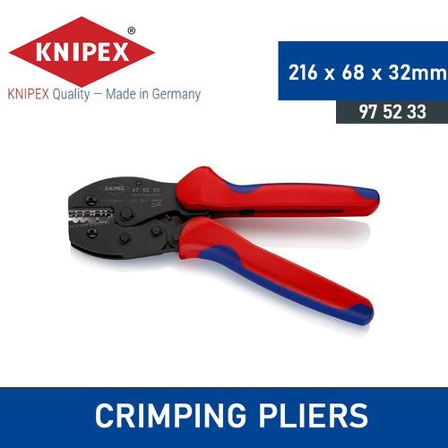 Jual Tang Crimping 97 52 33 Knipex PreciForce® Crimping Pliers ...