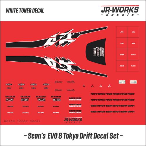 Jual Decal Sean EVO 8 TokyoDrift Universal For Diecast 1:64 Scale - Kab ...