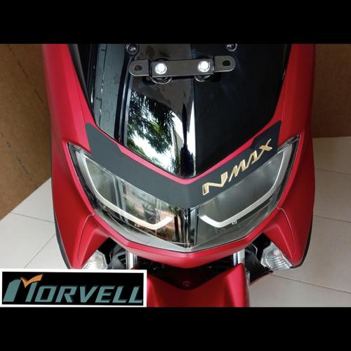 Promo New nmax 2020 2022 - lamp garnish gold - alis lampu depan nmax ...
