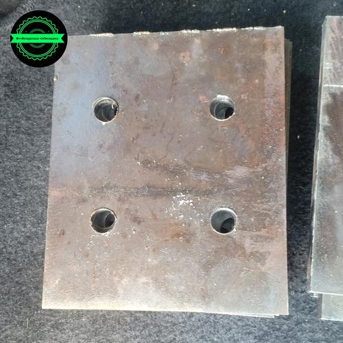 Jual plat besi potongan 12mm x 300 x 300 mm + 4 lubang m16 - Kota ...