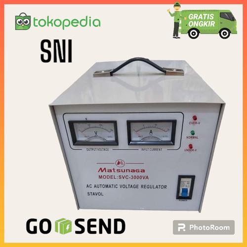 Jual Stavolt Matsunaga svc-3000 VA stabilizer listrik. - Jakarta Timur ...
