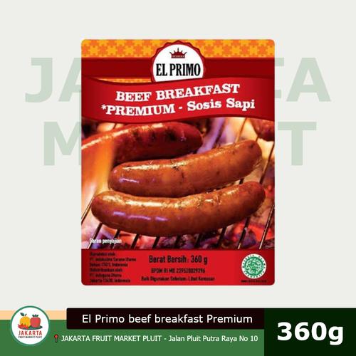 Jual El Primo beef breakfast Premium sosis sapi - Jakarta Utara ...