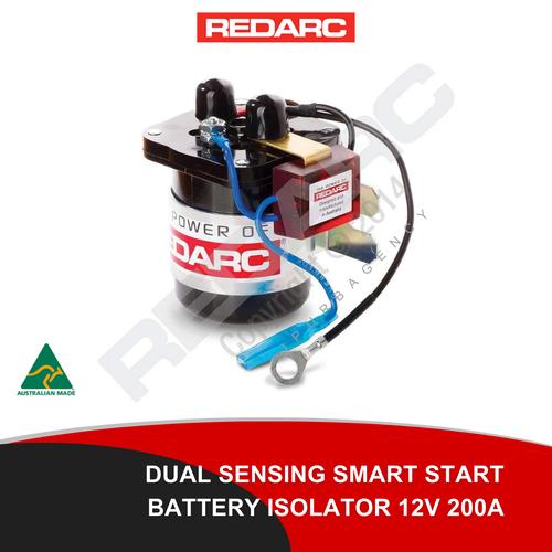 Jual REDARC DUAL SENSING SMART START BATTERY ISOLATOR 12V 200A ...