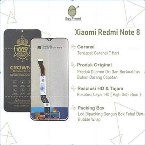 Jual LCD TOUCHSCREEN XIAOMI REDMI NOTE 8 ORIGINAL 1 SET COMPLETE ...