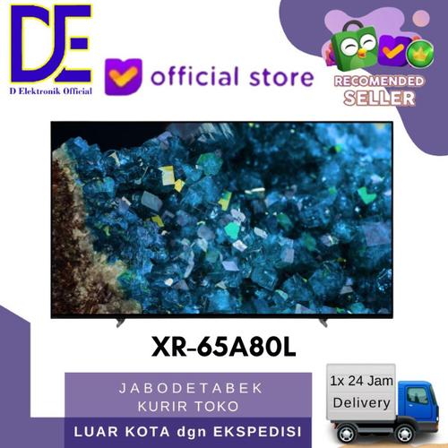 Promo OLED 65 Inch A80L Sony Bravia XR-65A80L UHD 4K HDR10 Smart Android Tv Cicil 0% 3x ...