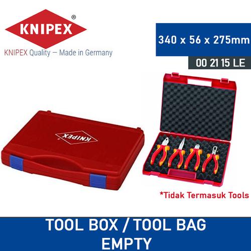 Jual Tool Kit Set Toolbox 00 21 15 LE Knipex Compact Tool Box Empty ...