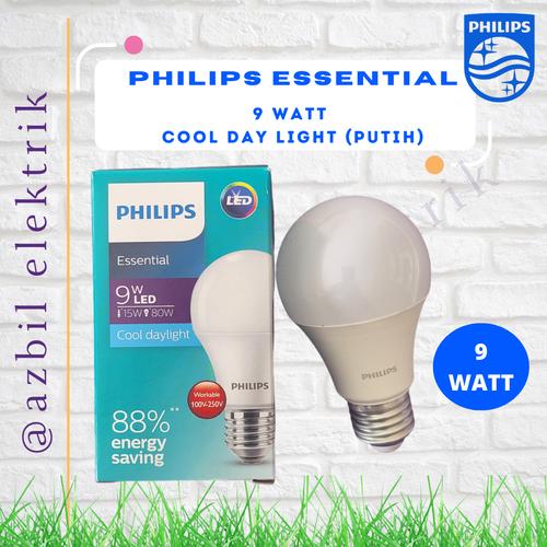 Jual Lampu PHILIPS Essential LED Bulb 9W E27 6500K Putih - Kota Tangerang Selatan - Azbil ...