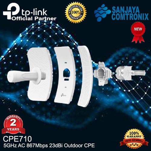 Jual CPE 610 TP-Link 5GHz 300Mbps 23dBi Outdoor CPE CPE610 - CPE710 ...